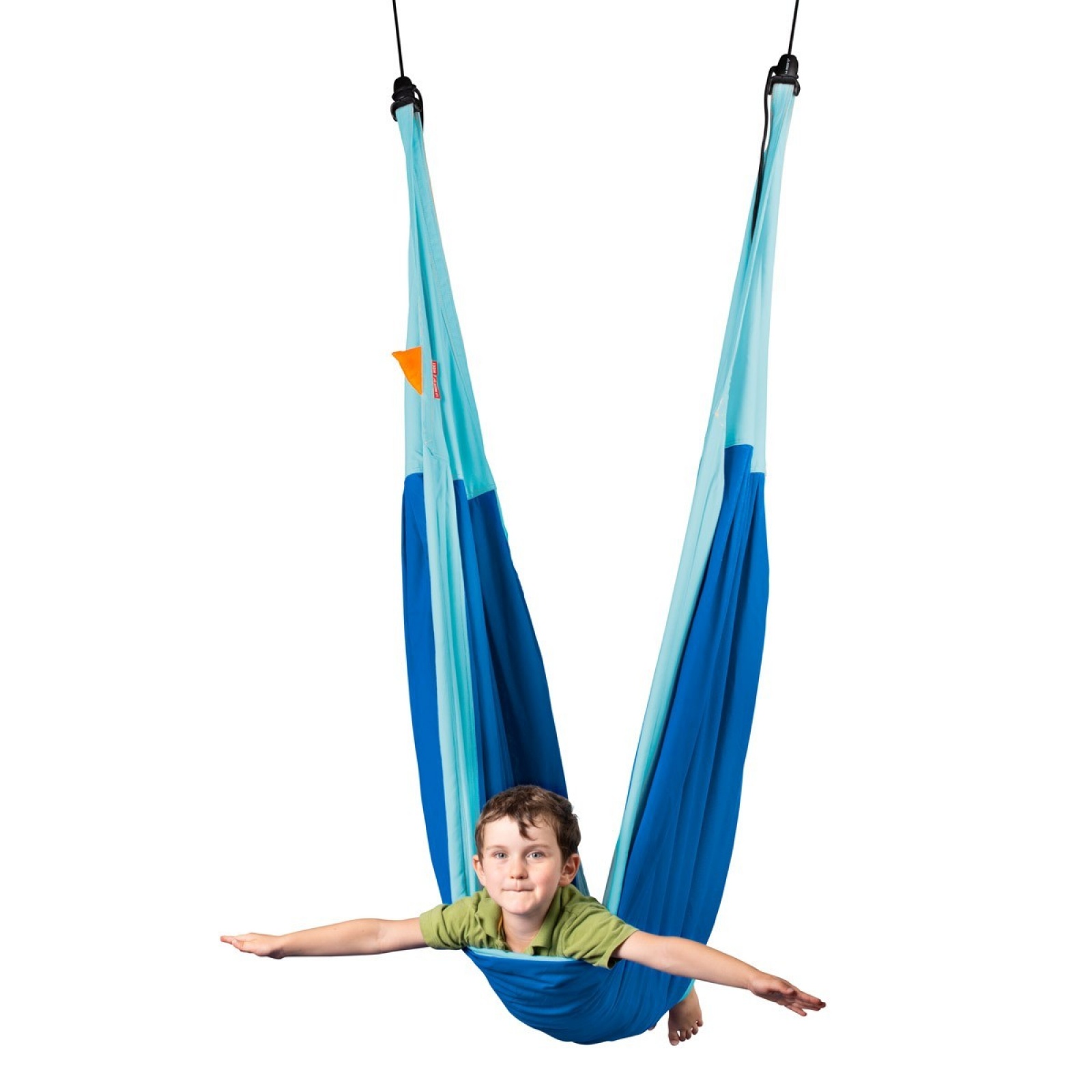 LA SIESTA - Hamac Enfant BIO Moki taille Max coloris Dolphy 350 x 160